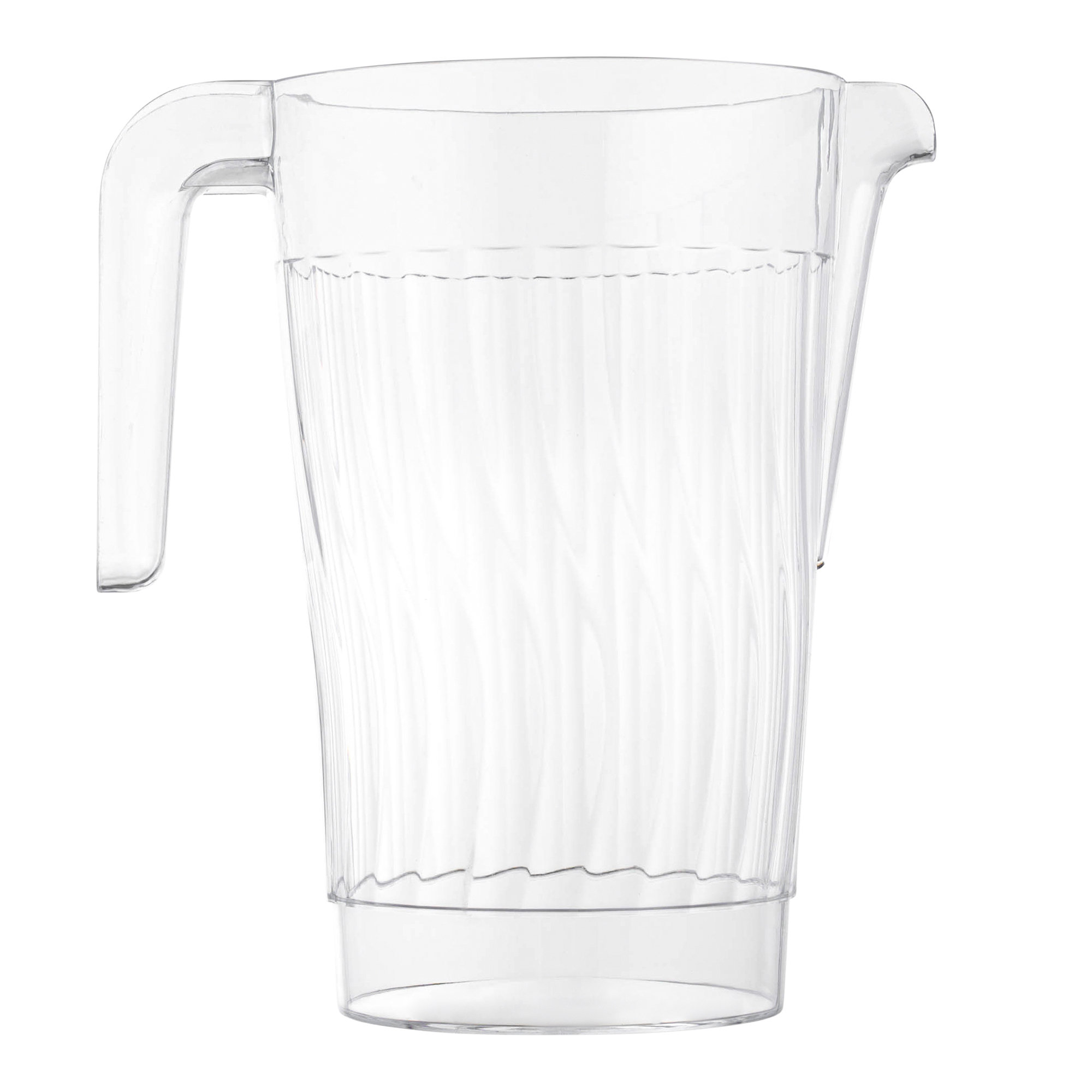 Smarty Had a Party 52 oz. Clear Round Plastic Disposable Pitchers | Wayfair