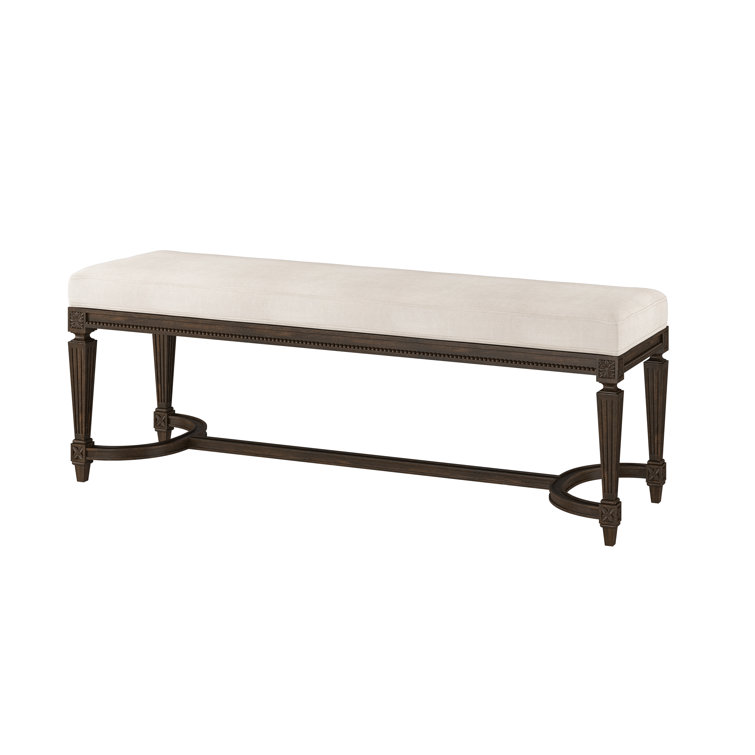 Theodore Alexander Grant II Performance Fabric Upholstered Bench | Wayfair