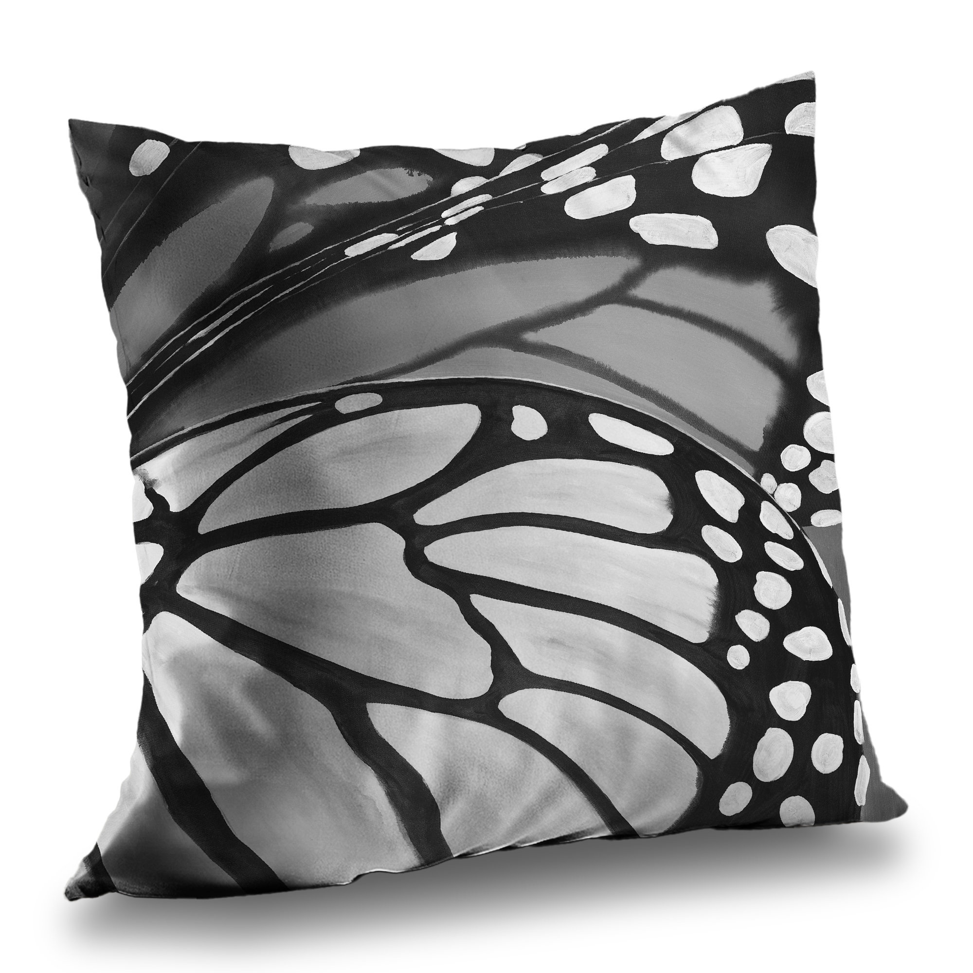 Begin Edition International Inc. Butterfly Wings Closeup - Gray ...