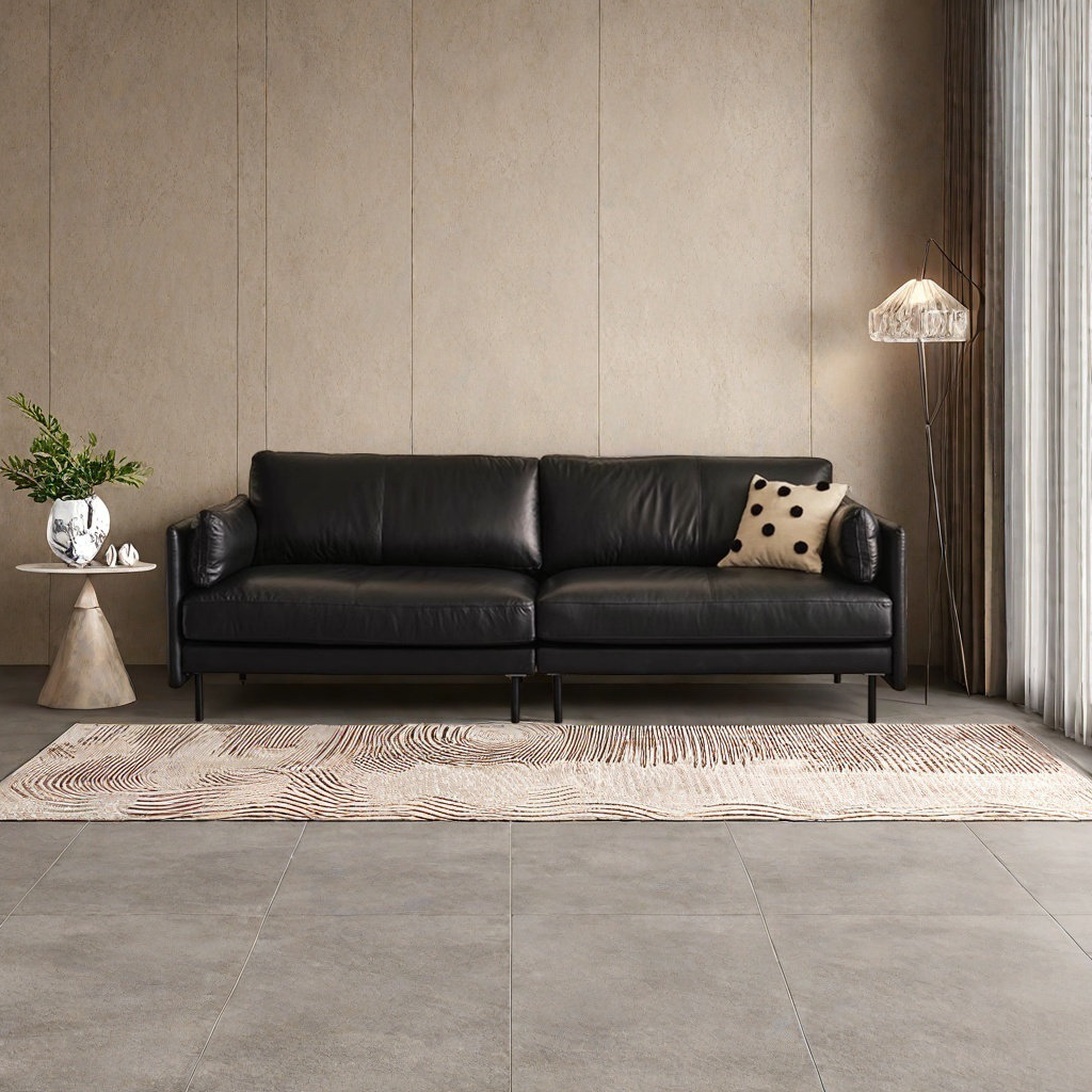 Ebern Designs American Minimalist Retro Style Sofa | Wayfair