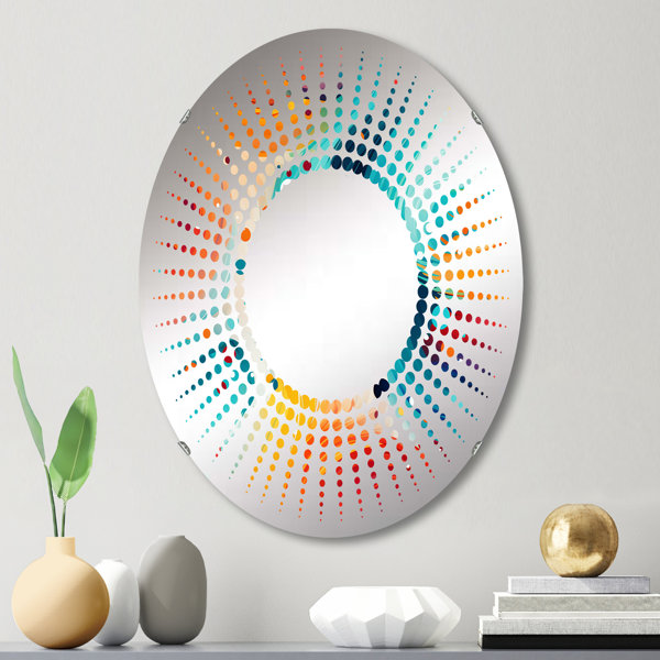 DesignArt Oval Mirror - Wayfair Canada