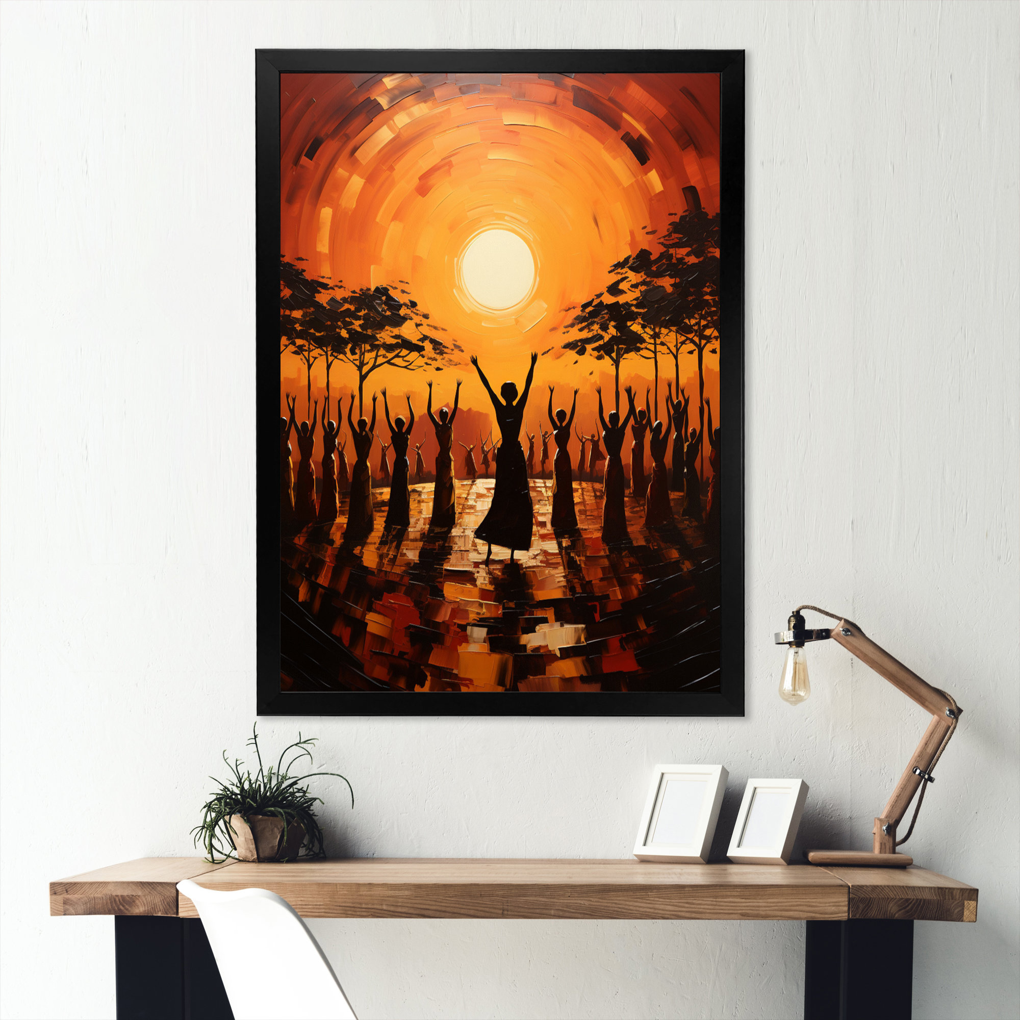 Red Barrel Studio® Gwenneth African Savannah Melody III Framed On ...
