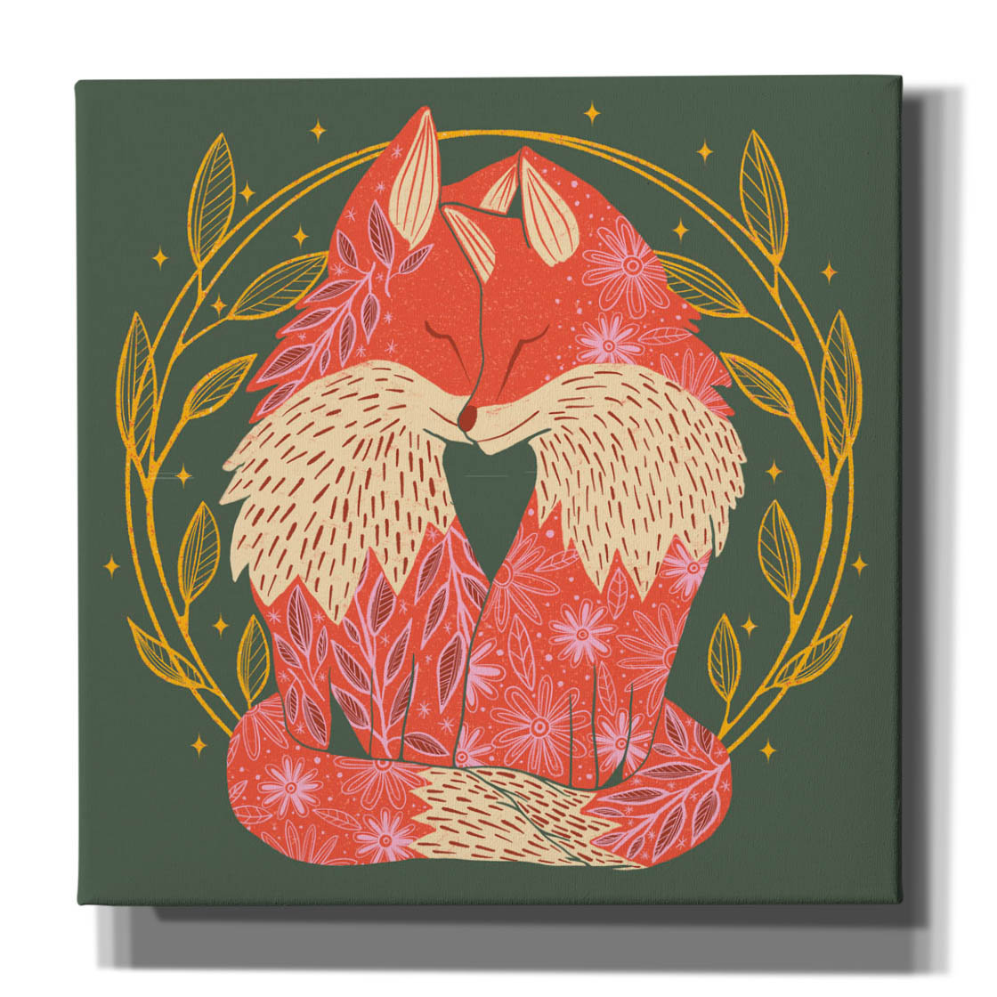 Epic Graffiti 'Together Forever' by Rachel Hallquist Canvas Wall Art ...