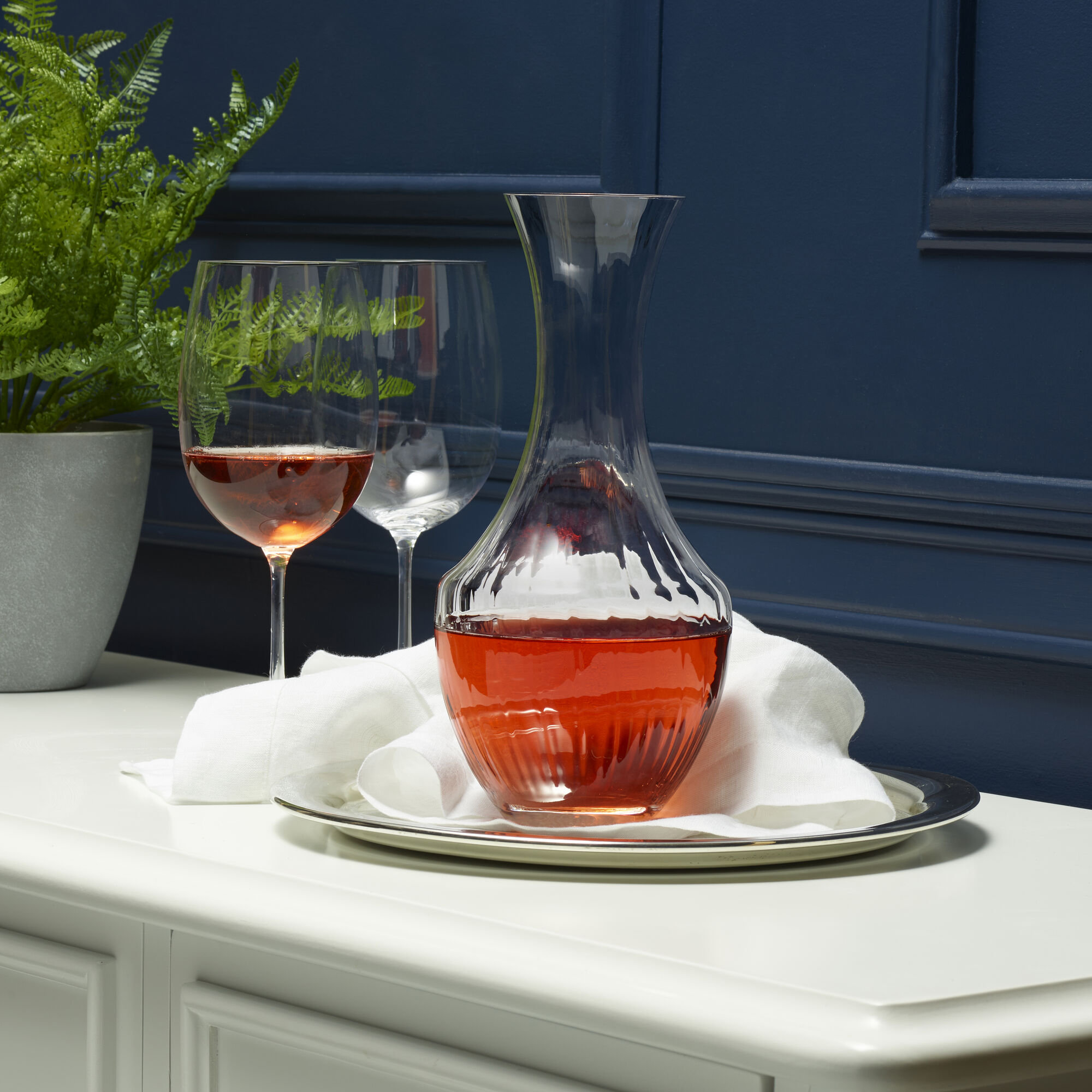 Mikasa Gail Optic Carafe Decanter, 45 Ounce - Wayfair Canada