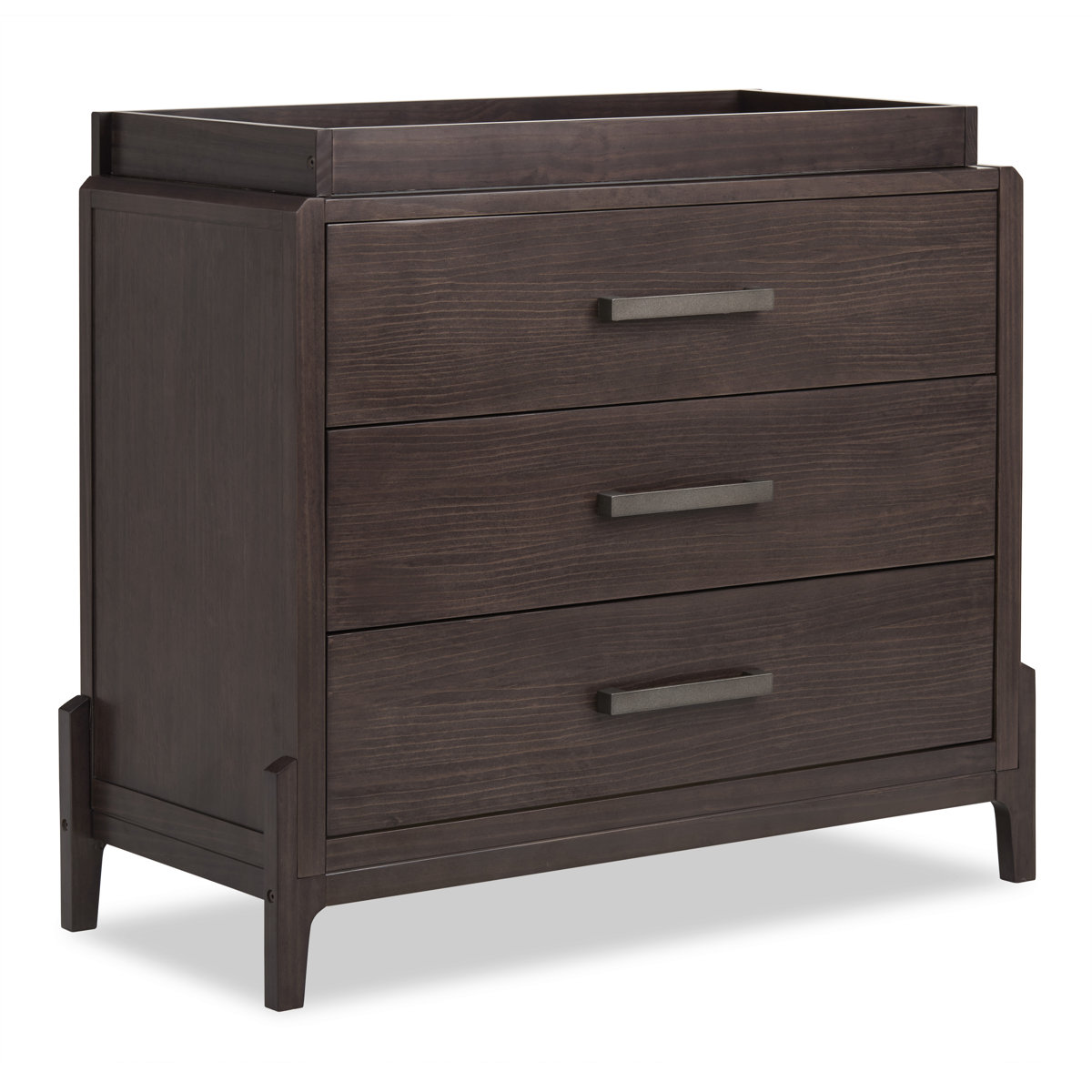 Evolur Atlas 3 Drawer Dresser With Change Topper | Wayfair