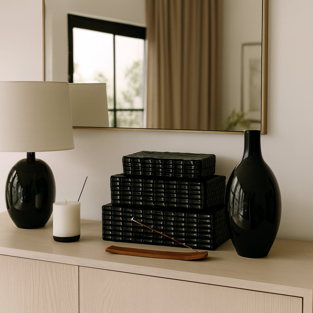 Dovecove Decorative Box Set with Lid for Home Decor - Stylish Organizer ...