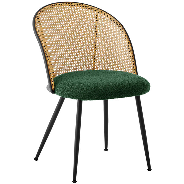 Bayou Breeze Avenlee Fabric Solid Back Side Chair | Wayfair