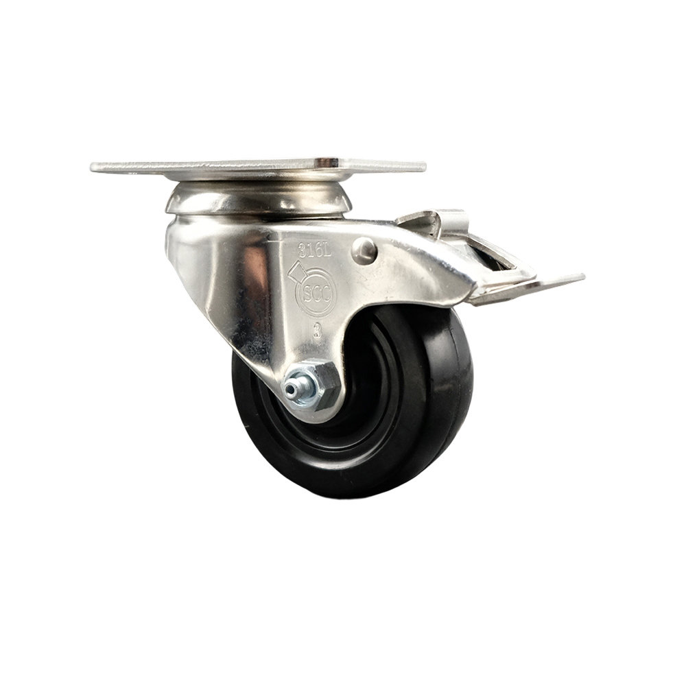Service Caster Soft Rubber Casters | Wayfair