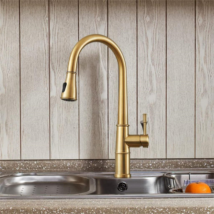 Topcraft Pull Down Kitchen Faucet | Wayfair