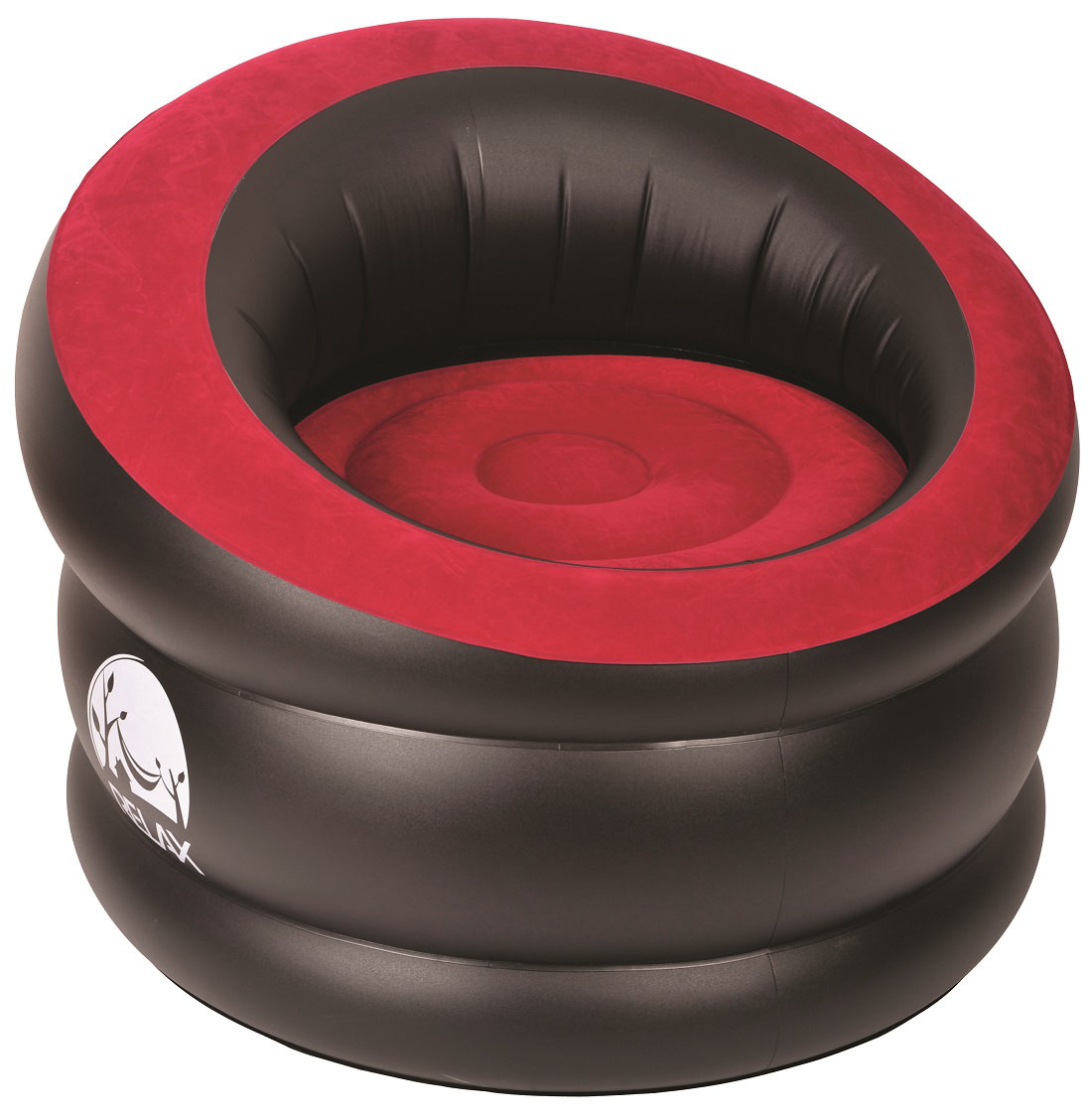 Northlight Seasonal 35" Jet Black and Red "Relax" Indoor/Outdoor ...