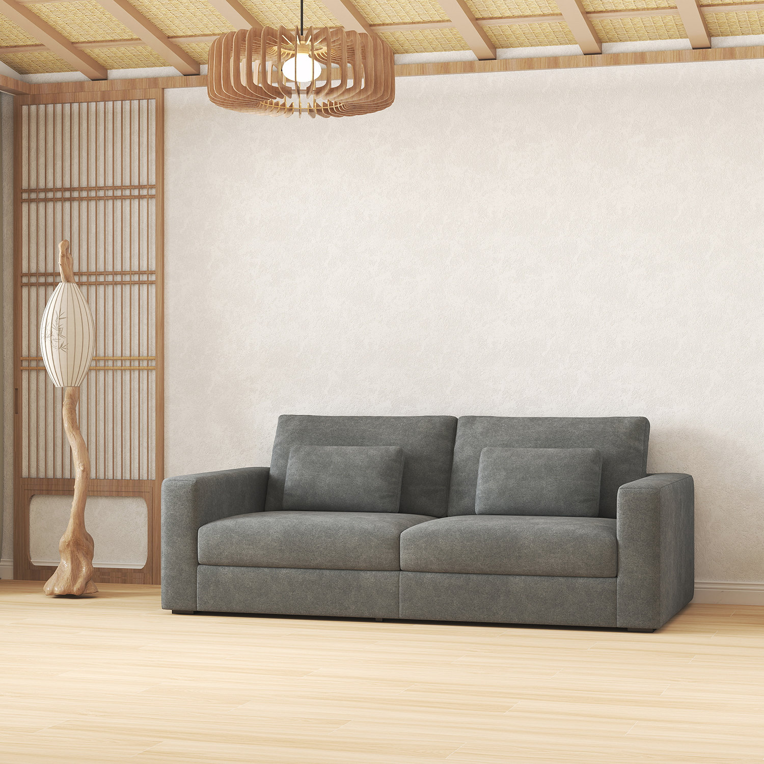 Latitude Run® 83" Modern 3-Seater Sofa for Living Room with Detachable ...