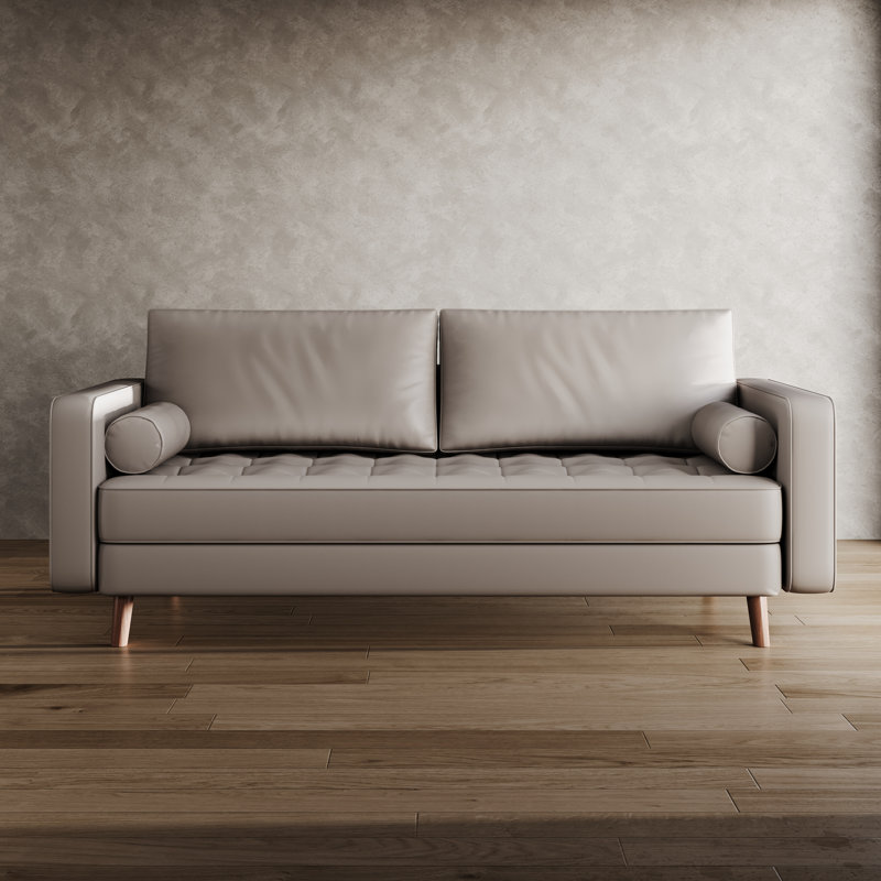 George Oliver Magda Faux Leather Reception 70'' Sofa & Reviews | Wayfair