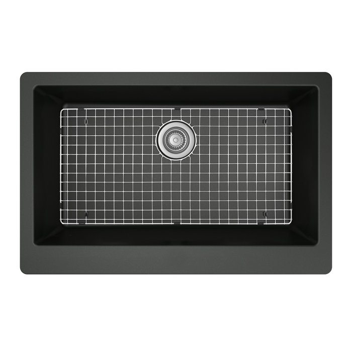 Karran 29 In. X 15-1/8 In. Stainless Steel Bottom Grid Fits Qa-740 and ...