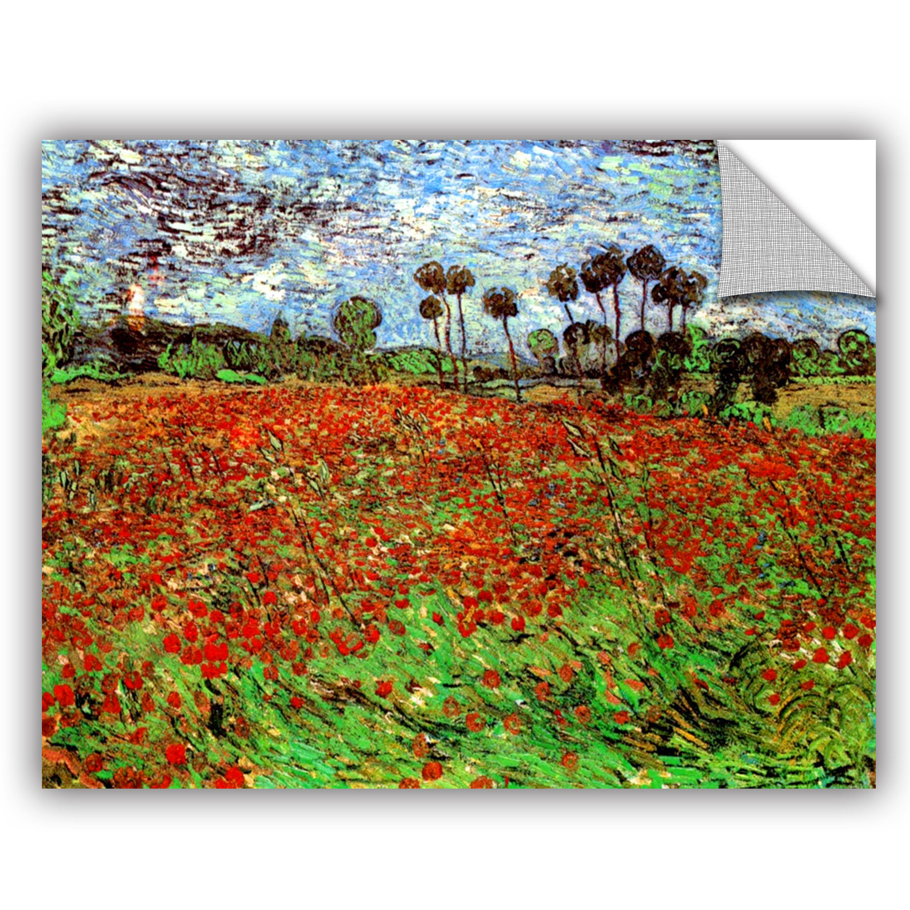 Van Gogh Field Of Poppies