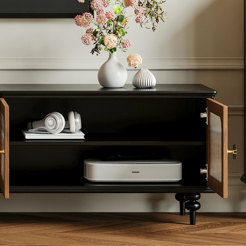 moonlight design American style retro rattan TV stand | Wayfair