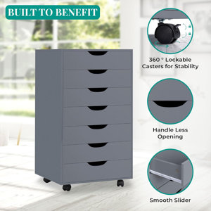 Latitude Run® 7-Drawer Chest - Versatile Storage Cabinet with Drawers ...