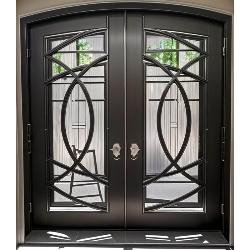 Custom Iron Door Pros Zeus Double Doors | Wayfair
