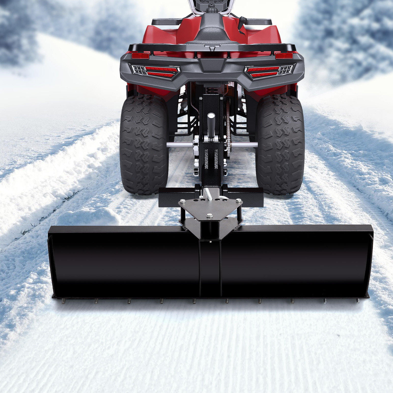 GarveeHome ATV/UTV Plow Implemen with Implements Scrape Blade, 5 ...