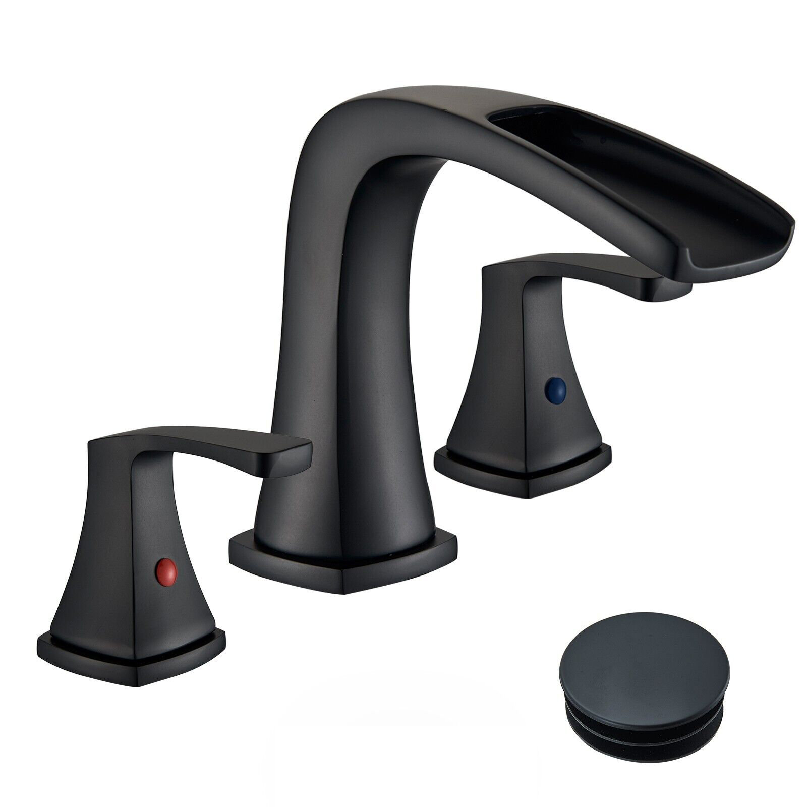 Senlesen Widespread Faucet 2-handle Bathroom Faucet | Wayfair