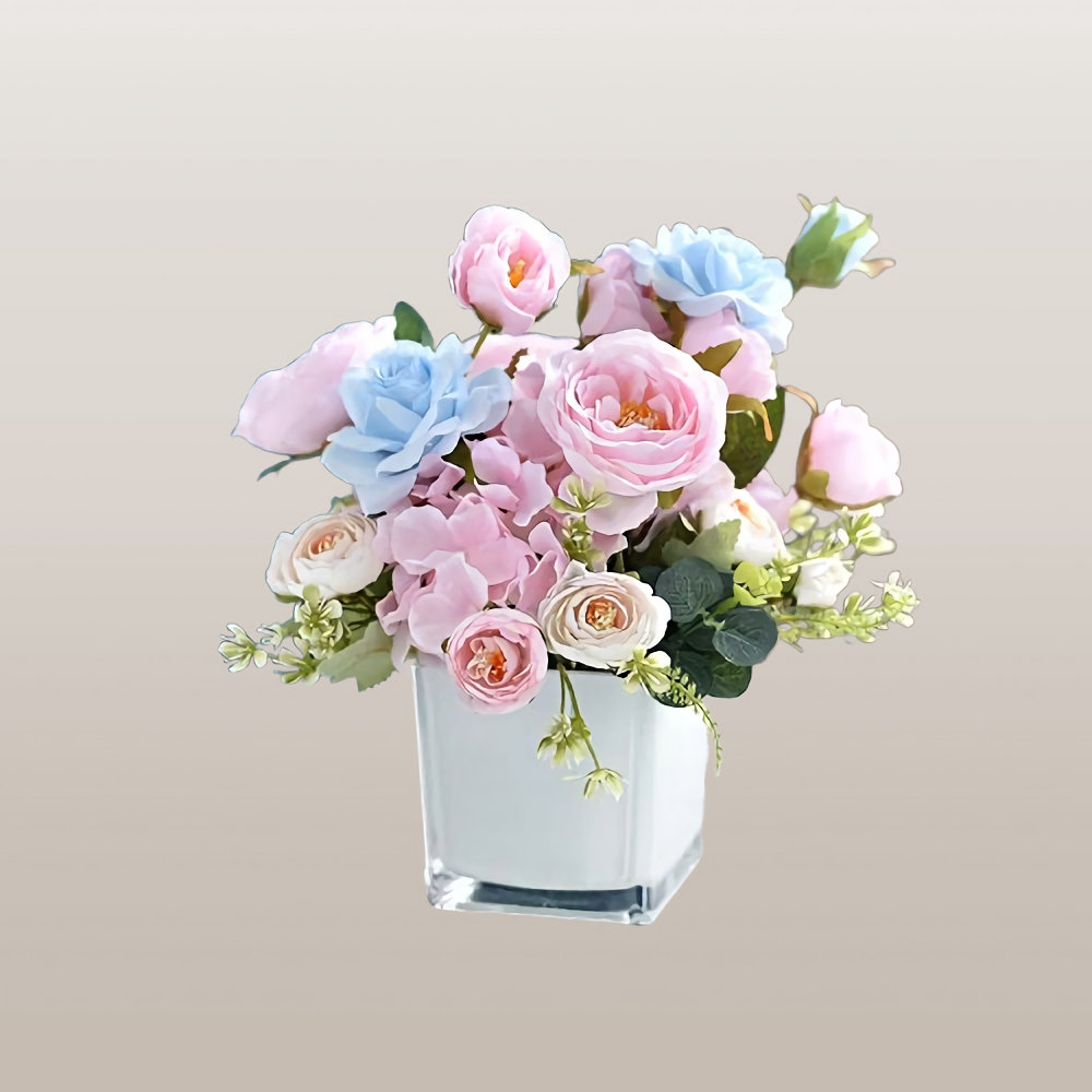 Primrue Simulated Flowers, Fake Flower Decorations, Floral Ornaments ...