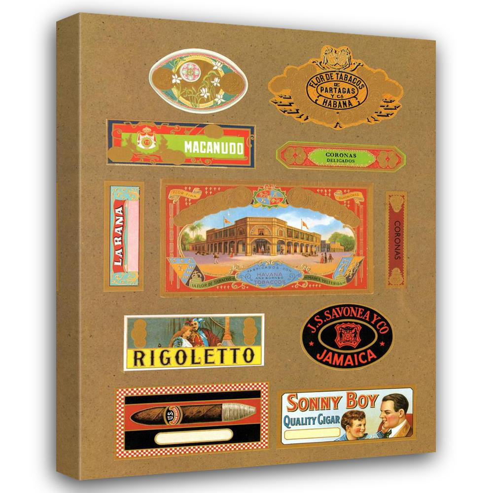 Lark Manor™ Cigar Labels II MCG-C490 | Wayfair