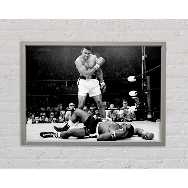 Bright Star Muhammad Ali Knockout - Single Picture Frame Art Prints on ...