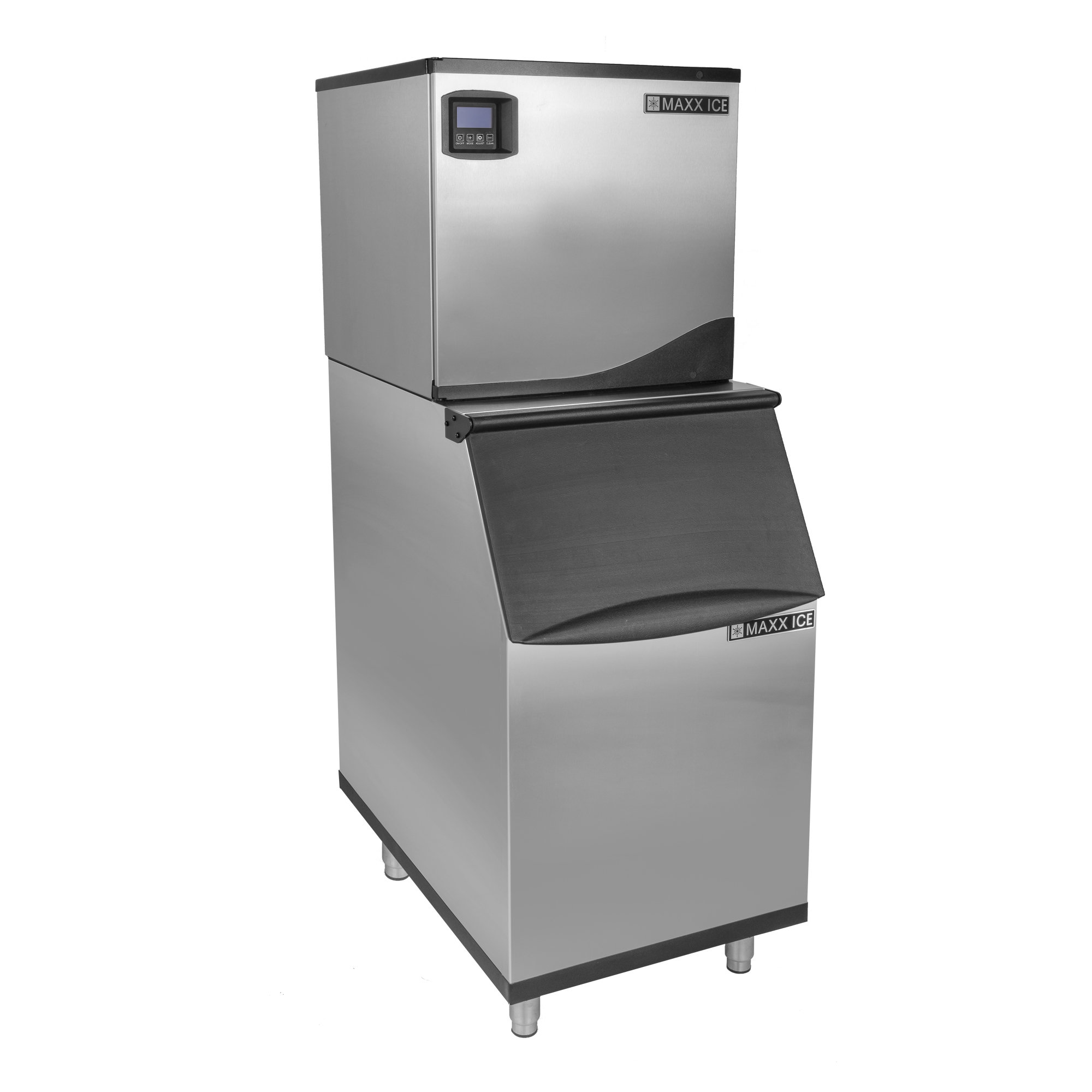 Maxx Ice Self-Contained 373 lb. Daily Production Clear Ice Freestanding ...