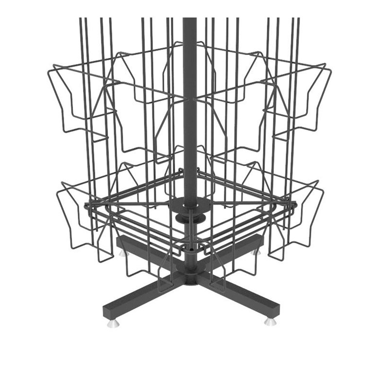 FixtureDisplays 24 Pocket 5X7 Greeting Card Rack Post Card Display Rack ...