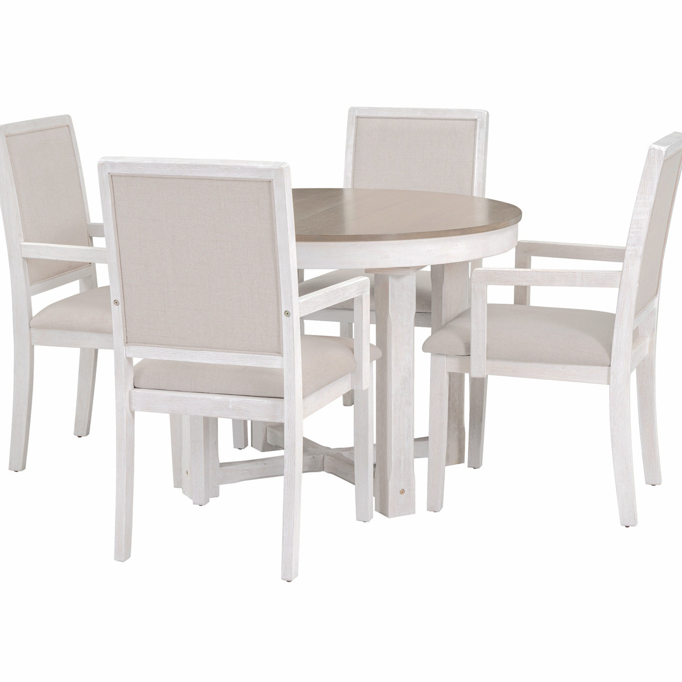 Red Barrel Studio 5-Piece Dining Table Set, Kitchen Table Set - Wayfair ...
