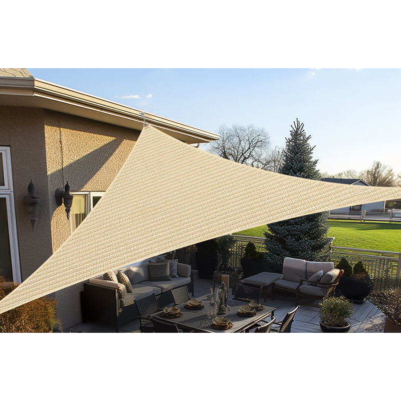 Cisvio 12' x 16' Triangle Shade Sail | Wayfair