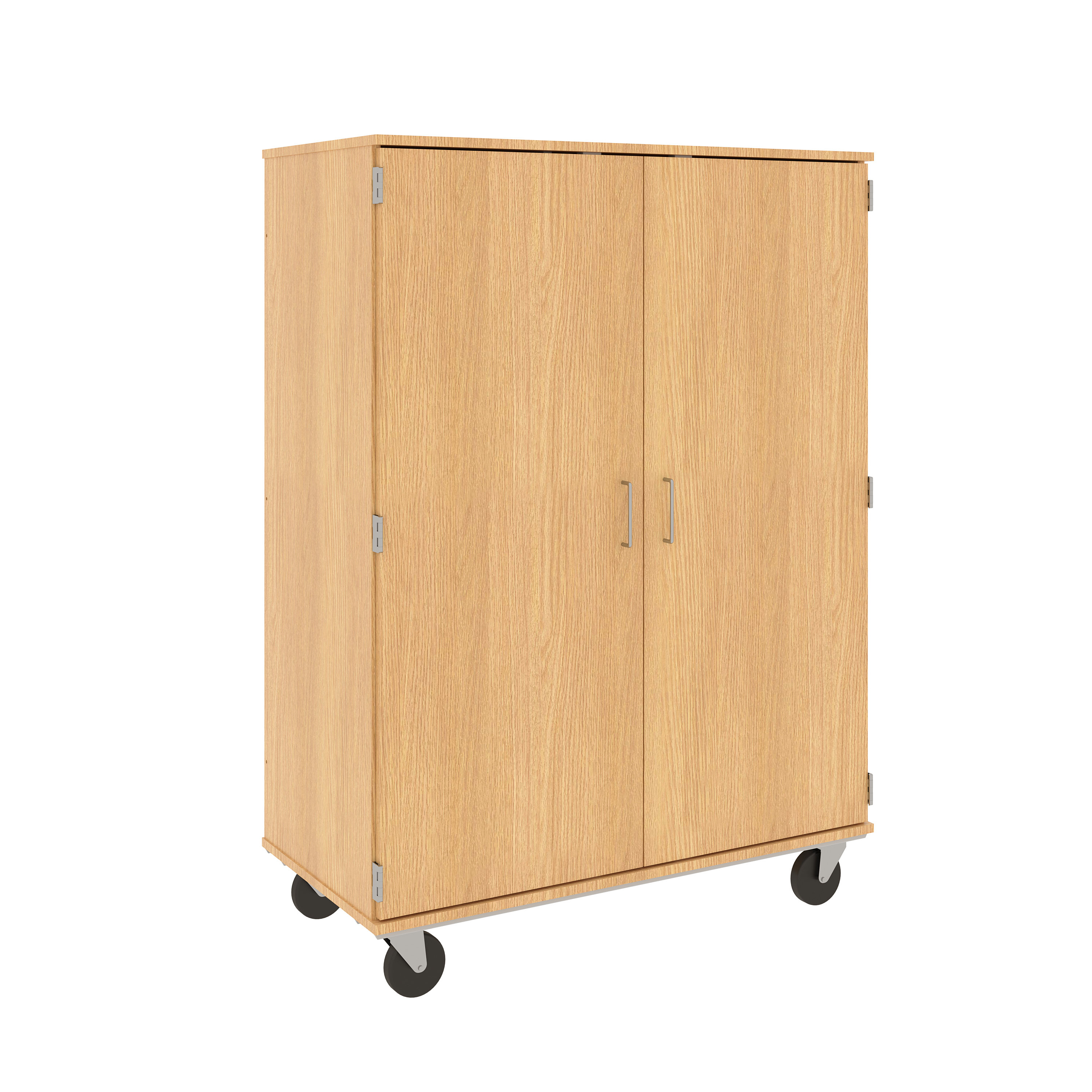 Stevens ID Systems 67" Tall Mobile Computer Center Storage with Locking ...