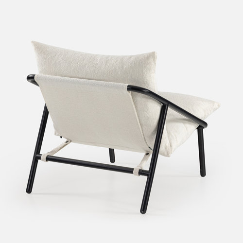 Wade Logan® Ayatt Modern Metal Frame Sling Accent Armchair & Reviews ...