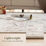 Bungalow Rose Machine Washable Foldable Area Rug For Living Room ...