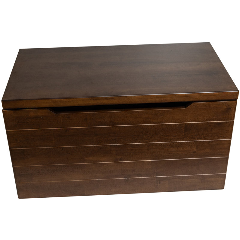 Alcott Hill® Heavy-duty Solid Hardwood Blanket Chest Storage Trunk ...