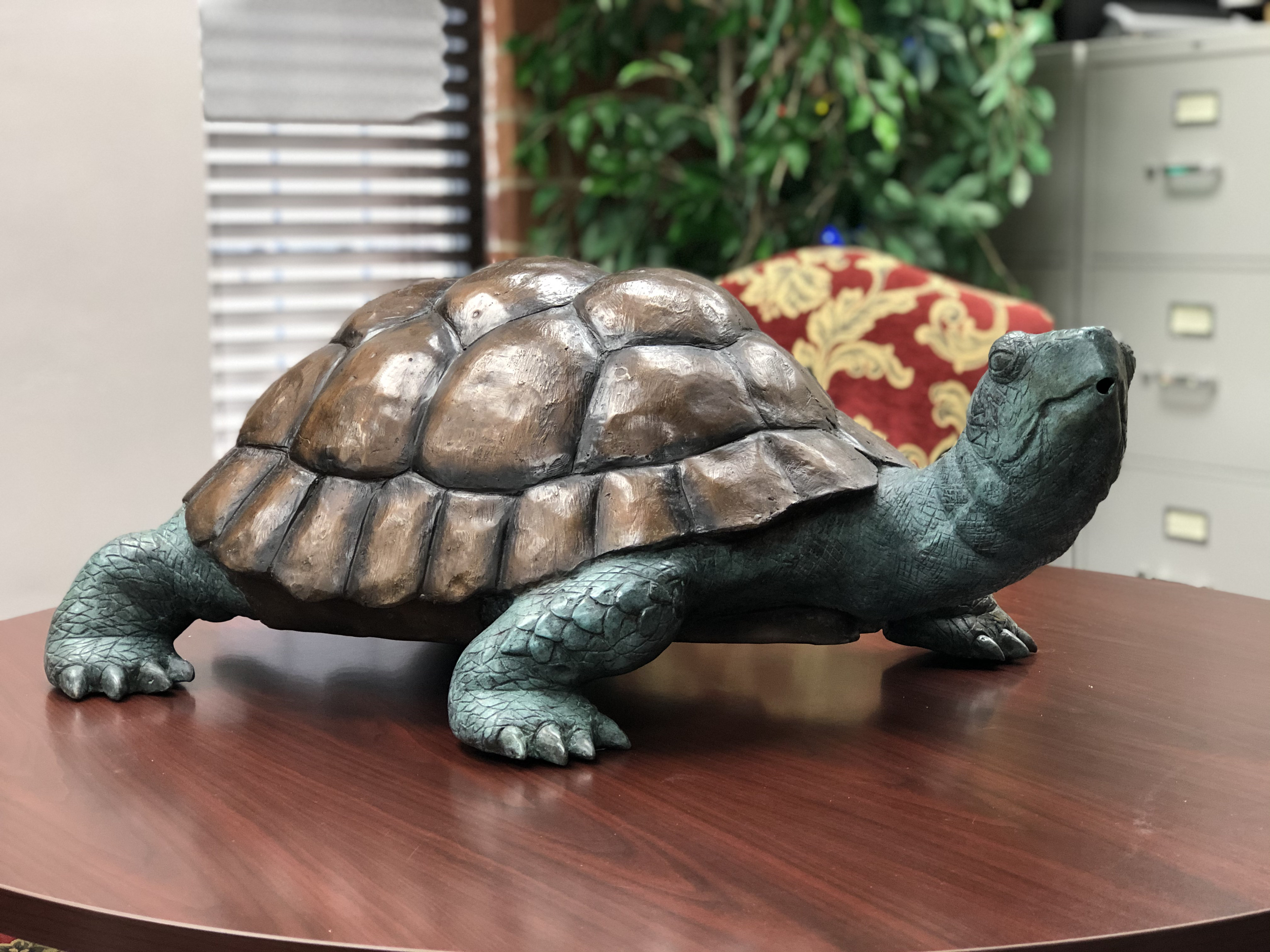 Metropolitan Galleries Bronze Small Turtle Fountain | Wayfair