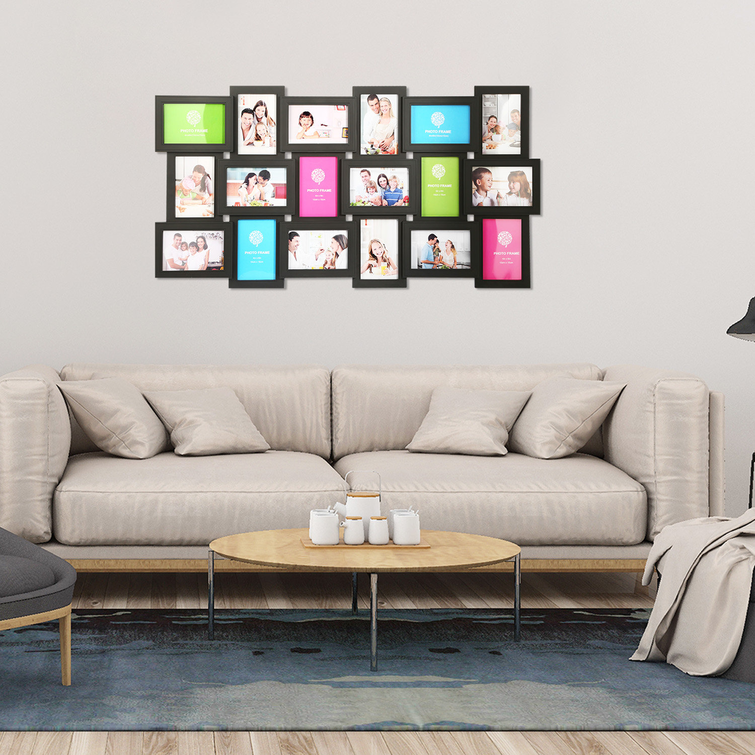 Ebern Designs Yalaha Photo Frames Multiple Pictures | Wayfair
