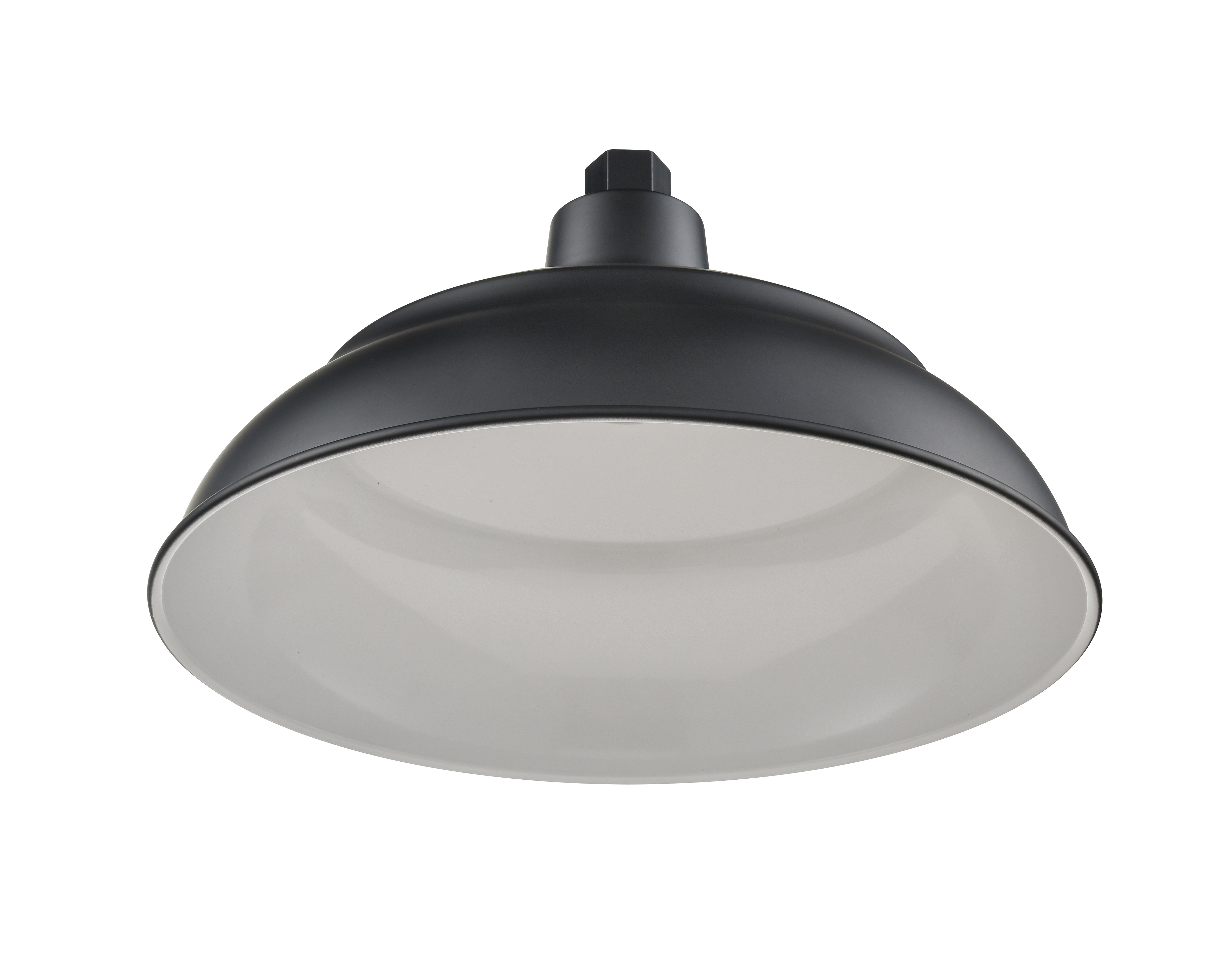 Latitude Run® Ericalynn 1 Light Aluminum Warehouse Shade In Satin Black ...