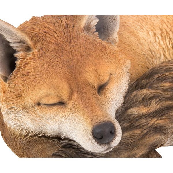 Hi-Line Gift Ltd. Fox Sleeping Statue & Reviews | Wayfair