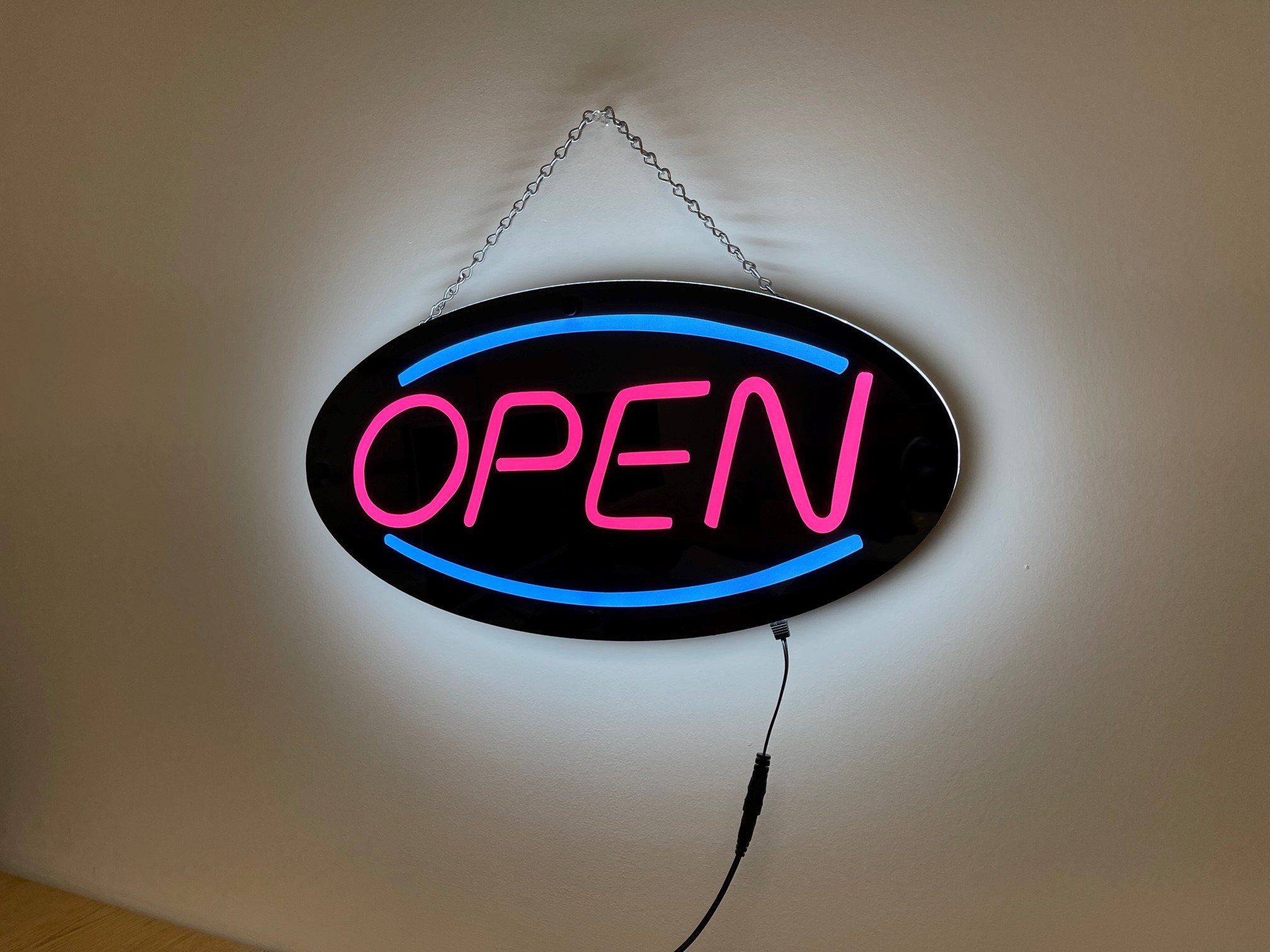 Porta-Trace Led Open Sign - Oval | Wayfair