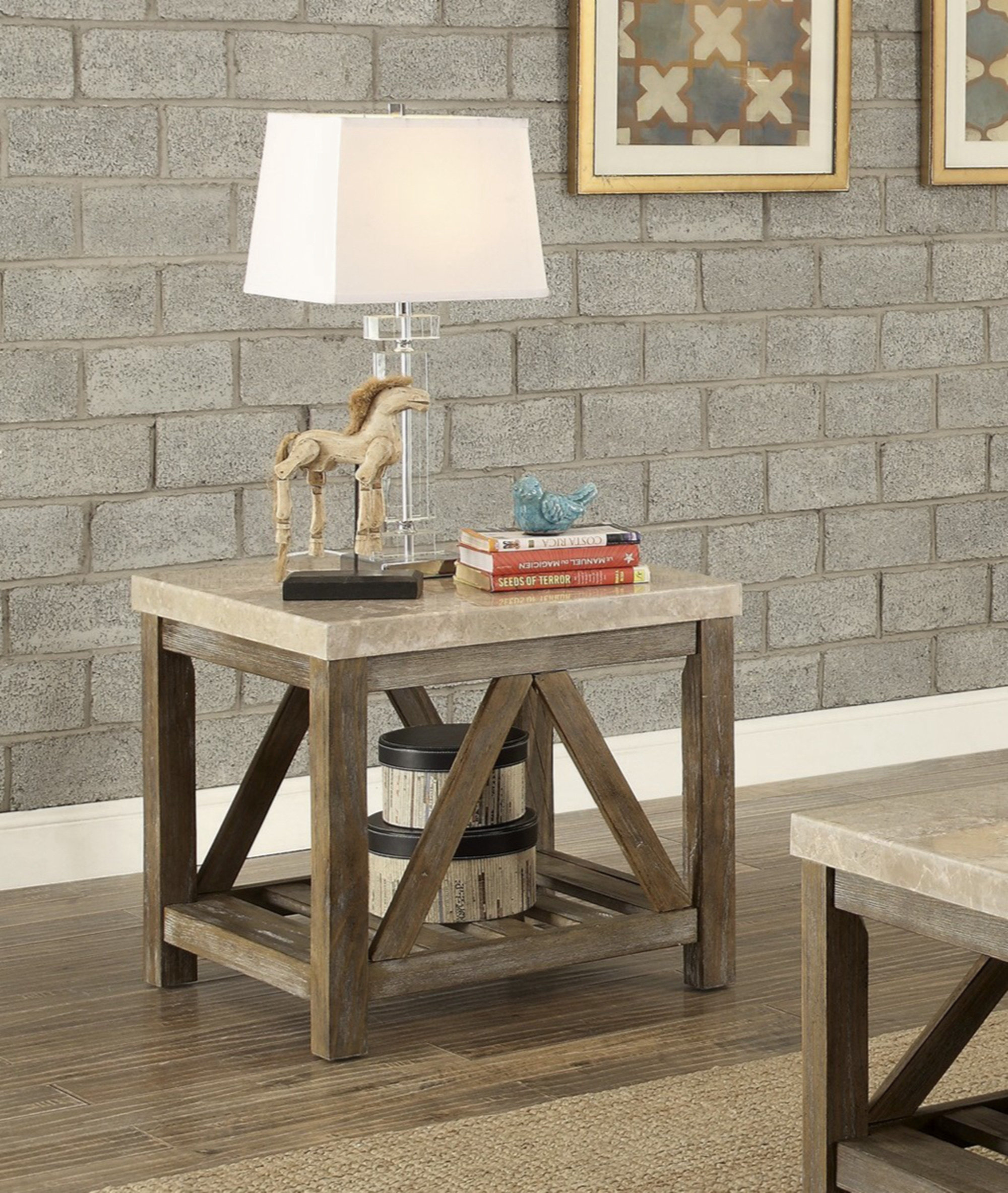 Gracie Oaks Table de bout Charboneau - Wayfair Canada