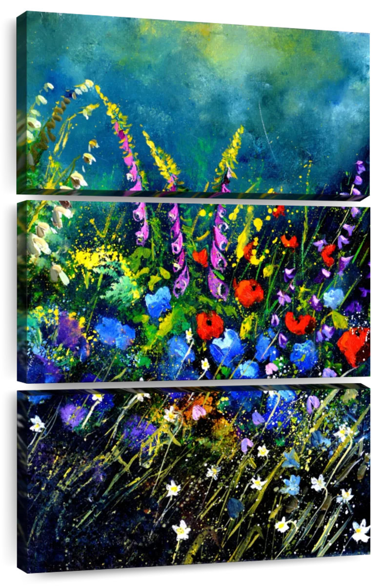 Wade Logan® Avery Wild Flowers Of Chevetogne | Wayfair