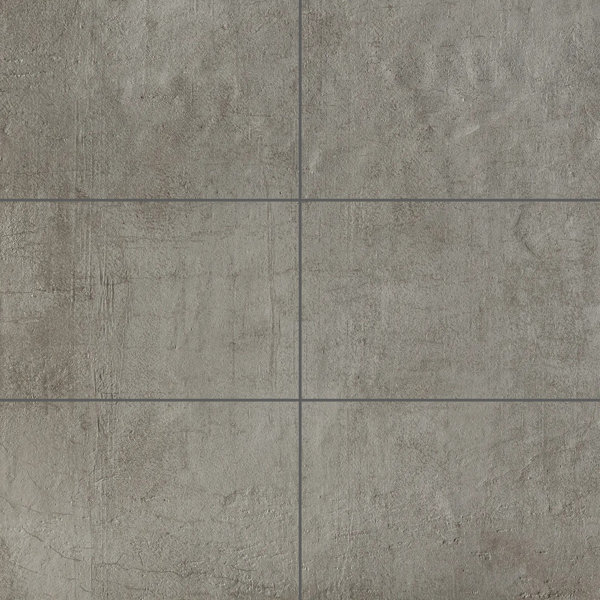 Qube Tiles Creative Concrete 18" x 36" Italian Porcelain Floor & Wall ...