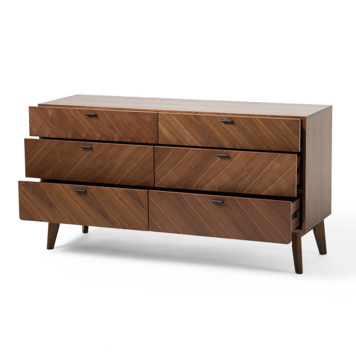 VIG Furniture Aukai 6 - Drawer Dresser & Reviews | Wayfair