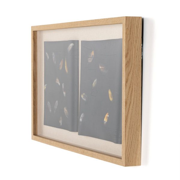 Orren Ellis Oculus Yellow Framed On Canvas by Jamie Beckwith Painting ...