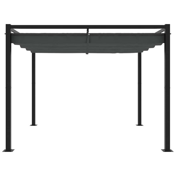 Brayden Studio Caidyn 2.5m x 2.5m Powder Coated Steel Gazebo | Wayfair ...