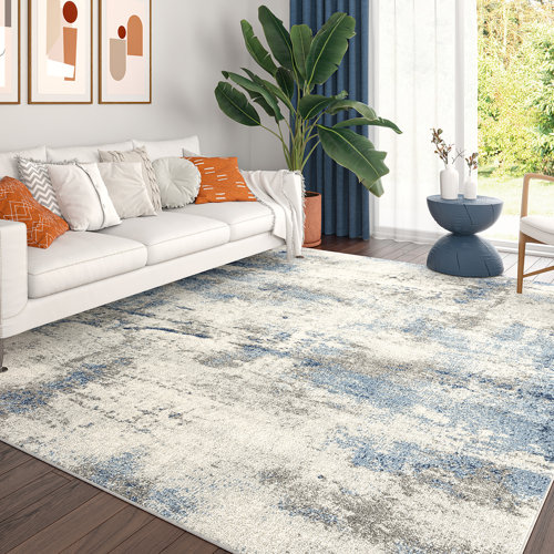 17 Stories Oakleigh Abstract Indoor Rug & Reviews | Wayfair
