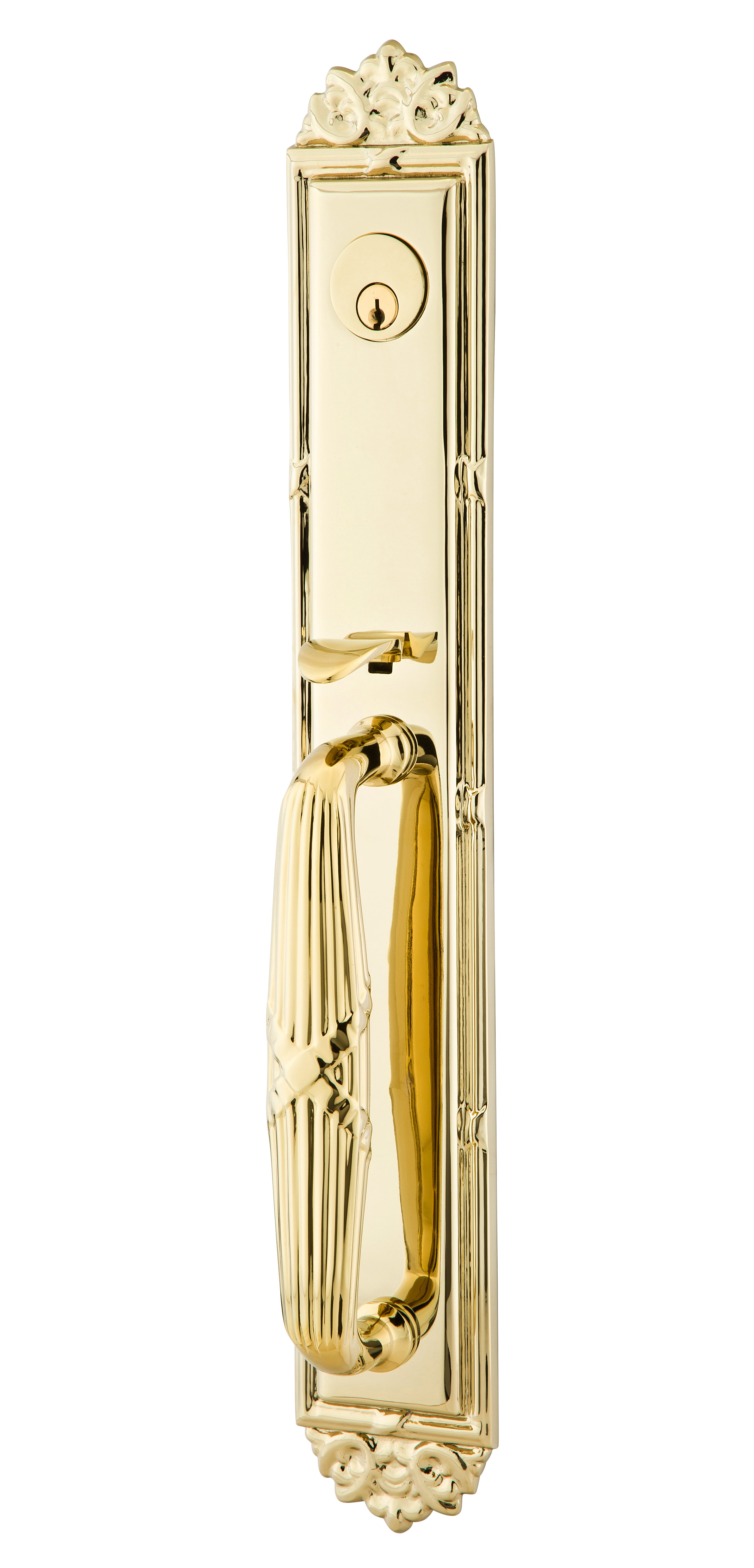 Emtek Imperial Full Length Single Cylinder Tubular Entryset | Wayfair