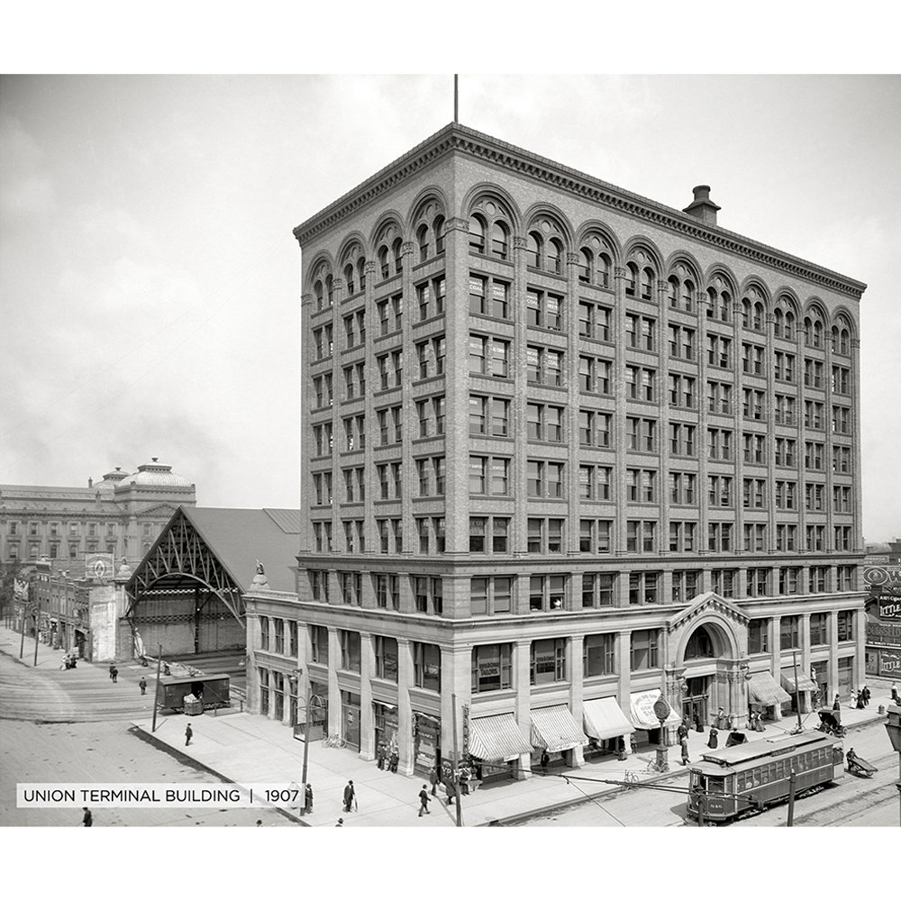 Ebern Designs Union Terminal Building, Historic Indianapolis - Wrapped ...
