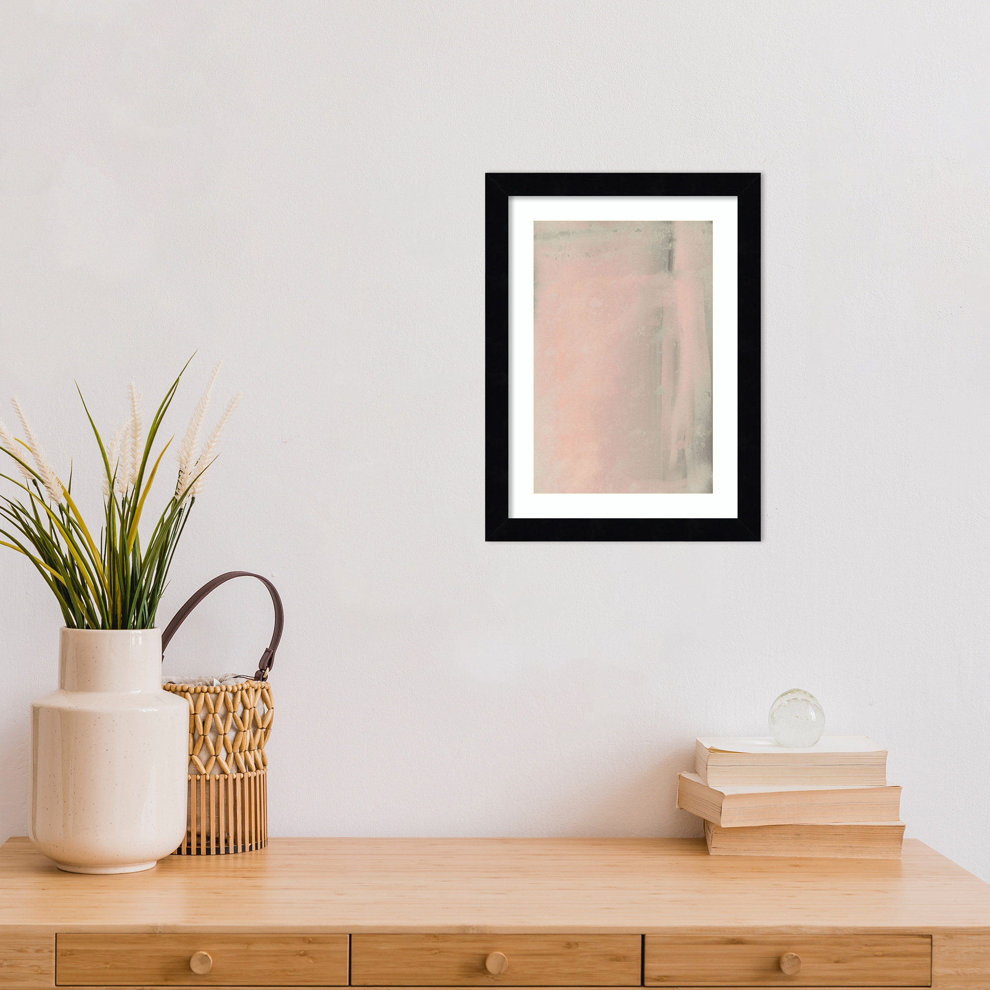 Wrought Studio™ Peace by Parth Wood Framed Wall Art Print | Wayfair