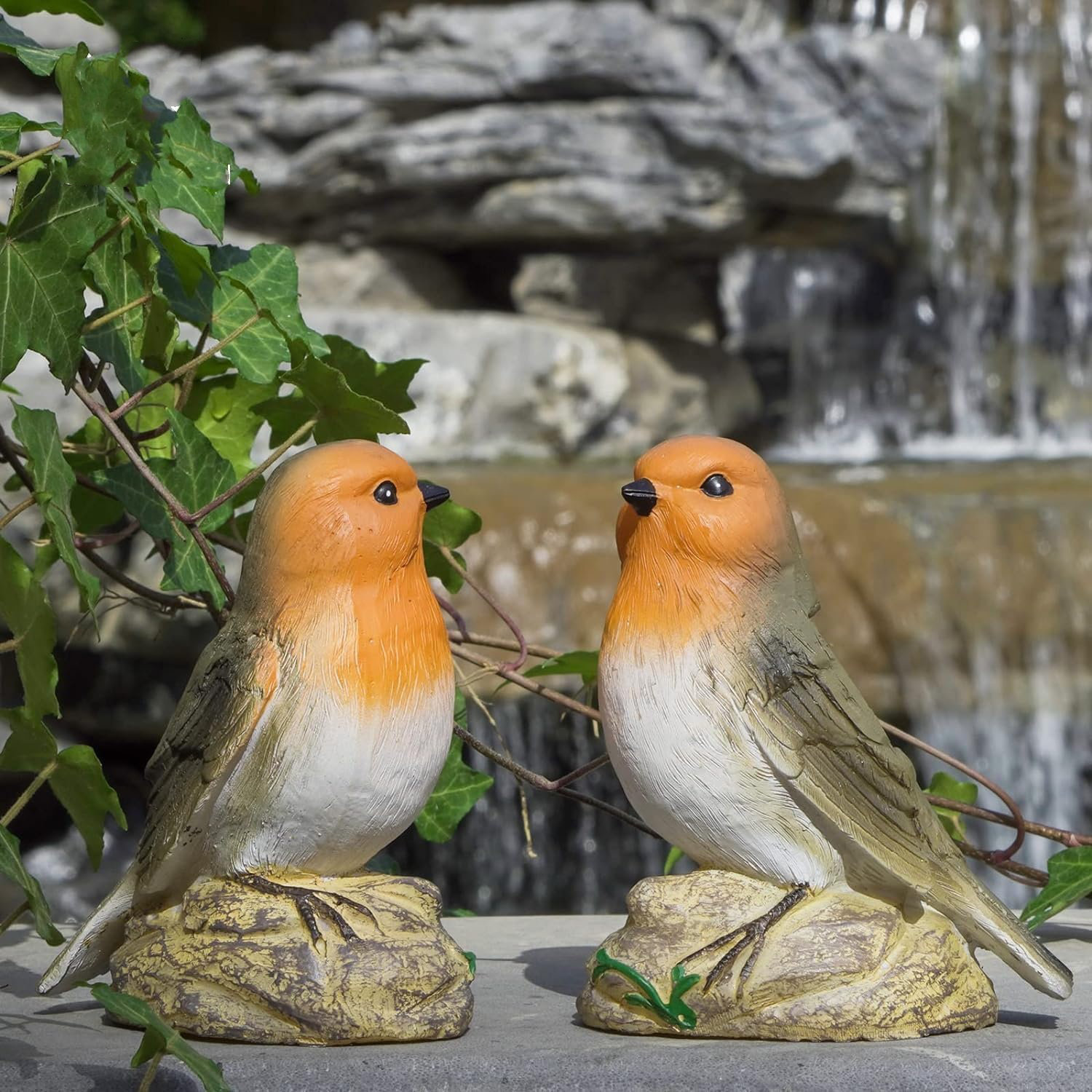 Ophelia & Co. Solar Garden Outdoor Statues Bird Lights - Wayfair Canada
